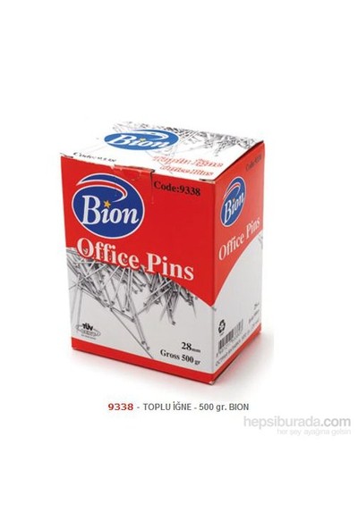 Mas 9338 Bion Topluiğne 500 Gr 28Mm Mas 9338 Bion Topluiğne 500 Gr 28Mm