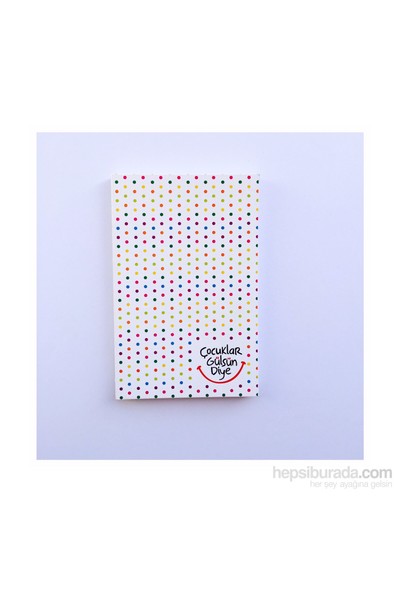 Çocuklar Gülsün Diye Çizgili Puantiyeli Defter 9 x 14 Çocuklar Gülsün Diye Çizgili Puantiyeli Defter 9 x 14