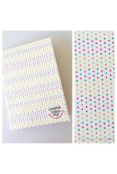 Çocuklar Gülsün Diye Kareli A5 Defter - Okul Defteri Çocuklar Gülsün Diye Kareli A5 Defter - Okul Defteri