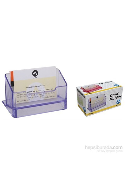 Ark Kartvizitlik Şeffaf