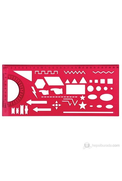 Ark 2000 Şablon Cetveli