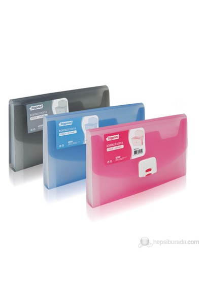 Bigpoint Körüklü Dosya 13 Cepli (263) Kırmızı A 5