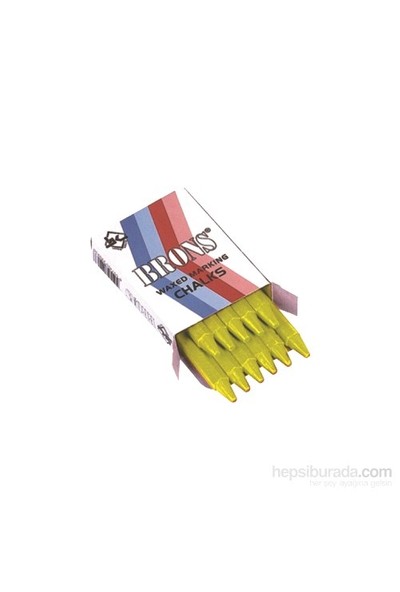 Brons Br-253 Marka Tebeşiri Sarı Brons Br-253 Marka Tebeşiri Sarı
