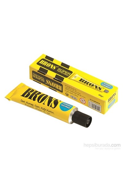 Brons Br-418 Yapıştırıcı 40 gr Solventsiz