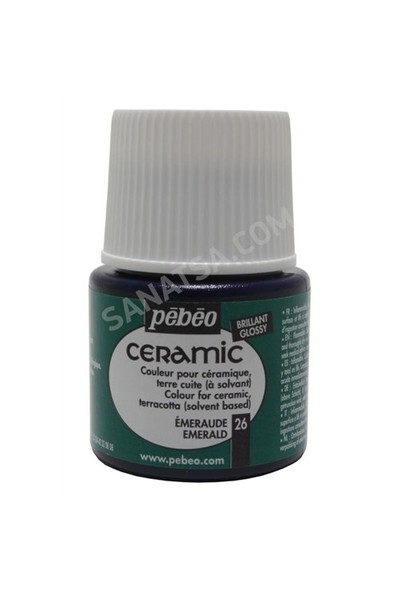 Pebeo Ceramic Seramik Boyası 26 Emerald Pebeo Ceramic Seramik Boyası 26 Emerald