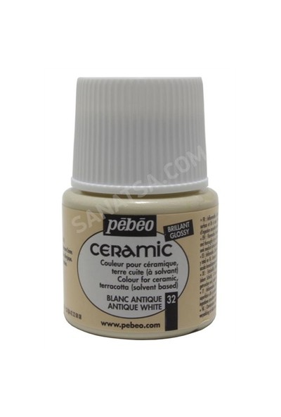 Pebeo Ceramic Seramik Boyası 32 Antique White Pebeo Ceramic Seramik Boyası 32 Antique White