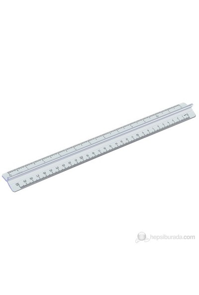 Ark Plastik Cetvel 30 cm Tripli