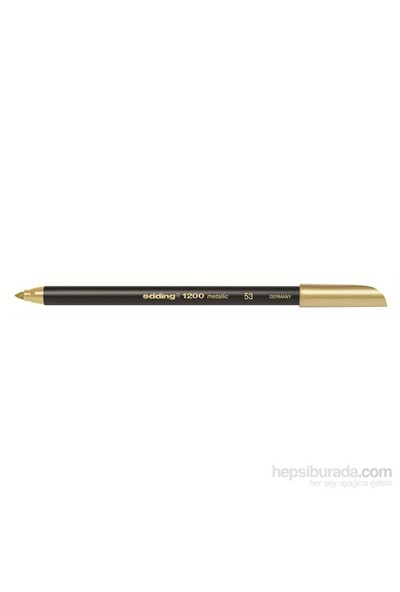 Edding Davetiye Kalemi Metalik Altın