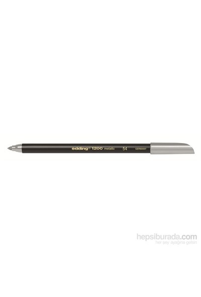 Edding Davetiye Kalemi Metalik Gümüş