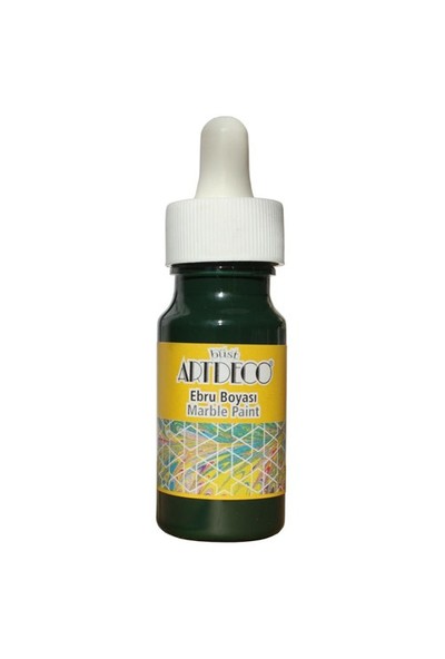 Artdeco Ebru Boyası Damlalıklı 30 Ml. Sap Yeşili