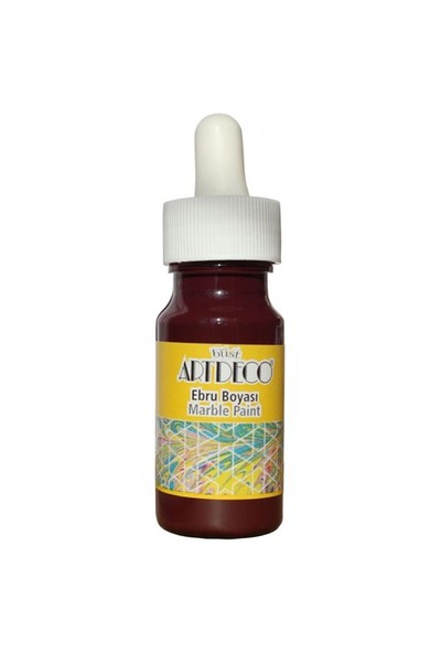 Artdeco Ebru Boyası Damlalıklı 30 Ml. Mürdüm