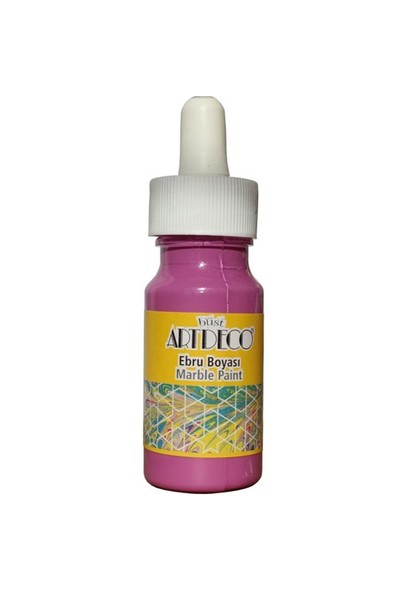 Artdeco Ebru Boyası Damlalıklı 30 Ml. Açık Pembe Artdeco Ebru Boyası Damlalıklı 30 Ml. Açık Pembe