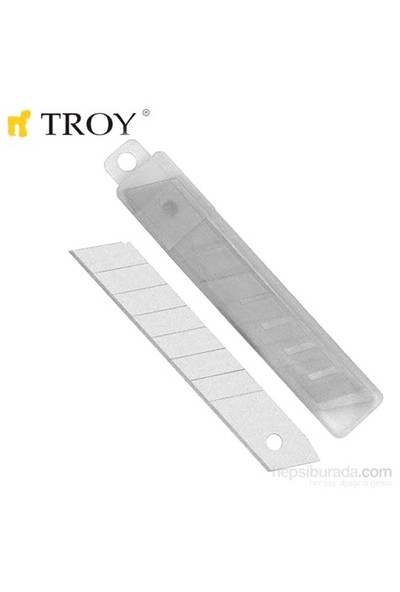 Troy 21609 Maket Bıçağı Yedek Bıçakları (100X18mm) Troy 21609 Maket Bıçağı Yedek Bıçakları (100X18mm)