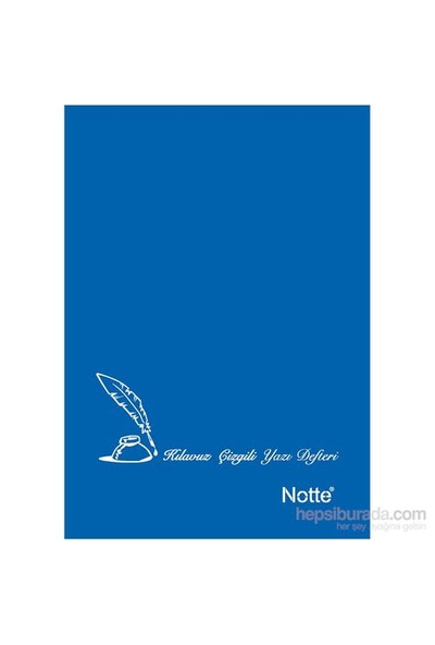 Notte 11148MV A5 Güzelyazı Defteri 32 Yaprak Plastik Mavi Kapak Notte 11148MV A5 Güzelyazı Defteri 32 Yaprak Plastik Mavi Kapak