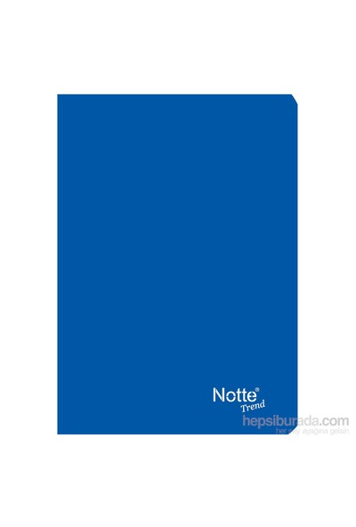 Notte 11351MV Mavi Plastik Kapak A5 Kareli 60 Yaprak Notte 11351MV Mavi Plastik Kapak A5 Kareli 60 Yaprak