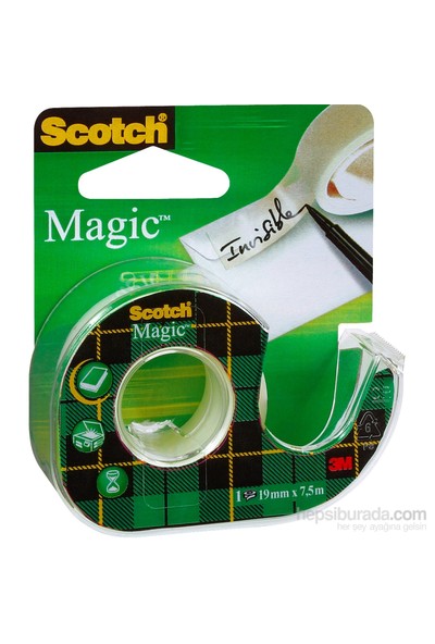 Scotch® Magic Bant, Kesicili, 19mm x 7,5m Scotch® Magic Bant, Kesicili, 19mm x 7,5m