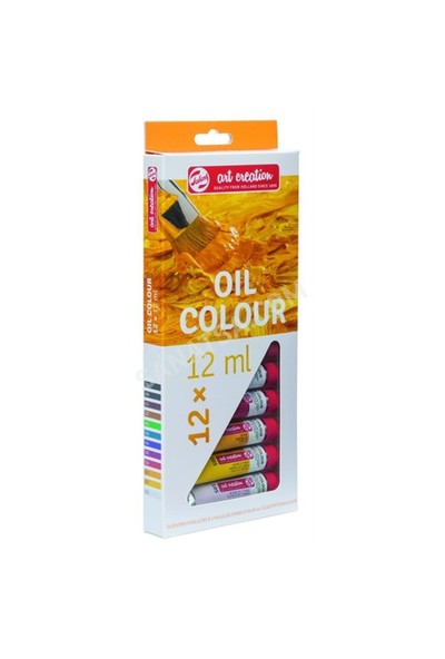 Talens Artcreation Oil Colour 12 Renk Yağlı Boya Seti