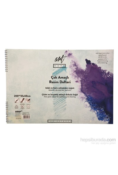 Artwork 200 Gr Resim Blok 35X50 15 Yp Artwork 200 Gr Resim Blok 35X50 15 Yp