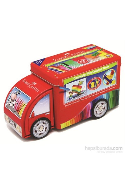 Faber-Castell Eğlenceli Keçeli Kalem + Kamyon (5068155072)