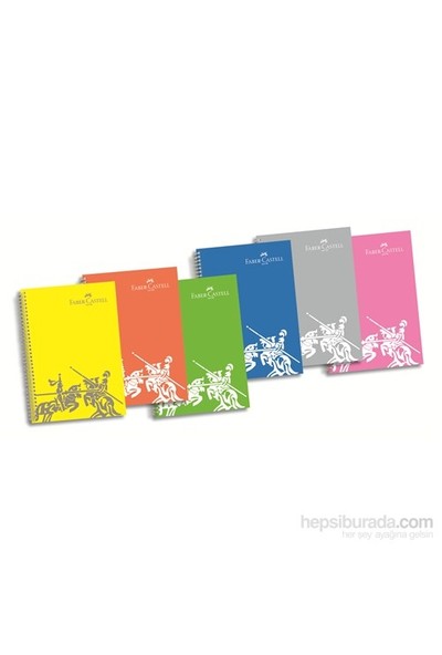 Faber-Castell PP Kapak Kareli Defter 140 Yaprak (5075400130)