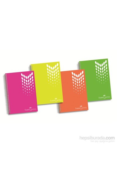 Faber-Castell PP Kapak Seperatörlü 4 Bölüm Krşk.Defter 100 Yaprak (5075400190) Faber-Castell PP Kapak Seperatörlü 4 Bölüm Krşk.Defter 100 Yaprak (5075400190)