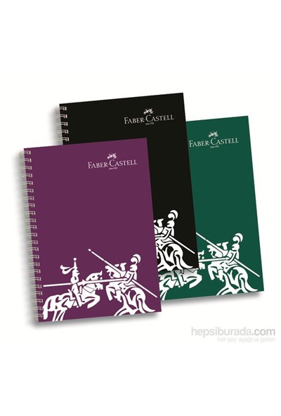 Faber-Castell PP Kapak Koyu Renkler Çizgili Defter 140 Yaprak (5075400134) Faber-Castell PP Kapak Koyu Renkler Çizgili Defter 140 Yaprak (5075400134)