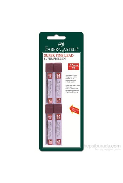 Faber - Castell Polymer Fine Min 05 MM 2B Faber - Castell Polymer Fine Min 05 MM 2B