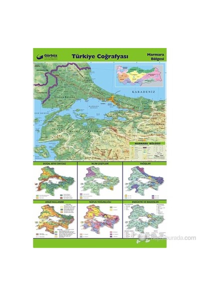 Marmara Bölgesi Haritası