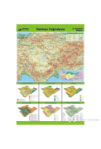 İç Anadolu Bölgesi Haritası