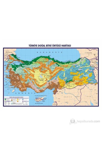 Türkiye Bitki Örtüsü Haritası
