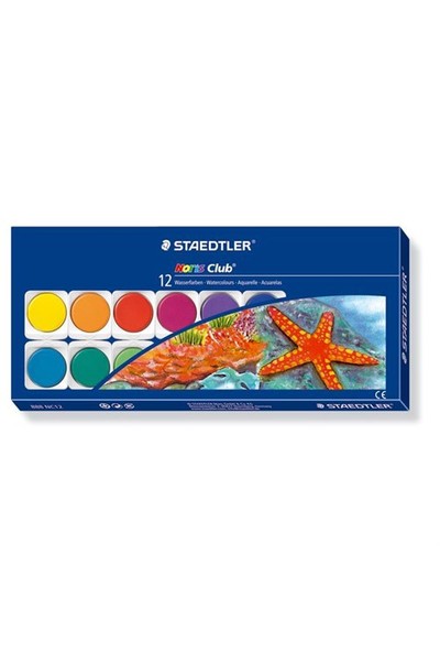 Staedtler Sulu Boya 12 Li 888 Nc12 04 Staedtler Sulu Boya 12 Li 888 Nc12 04