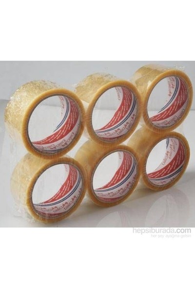 Ve-Ge Bufalo Koli Bandı 45mm x 40m Şeffaf 6''lı Paket Ve-Ge Bufalo Koli Bandı 45mm x 40m Şeffaf 6''lı Paket