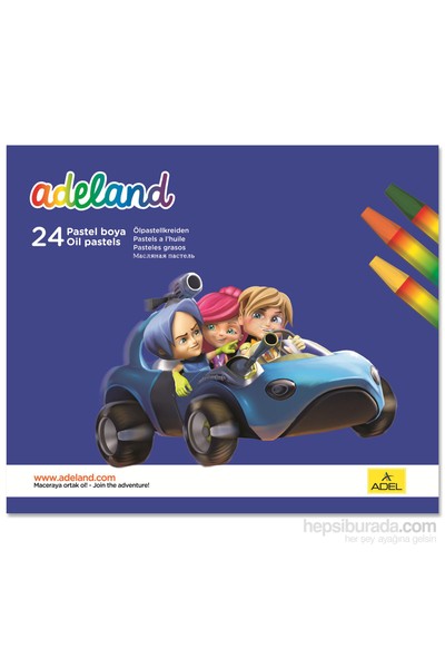 Adeland Pastel Boya 24 Renk Adeland Pastel Boya 24 Renk