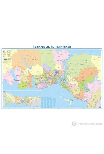 İstanbul İl Haritası