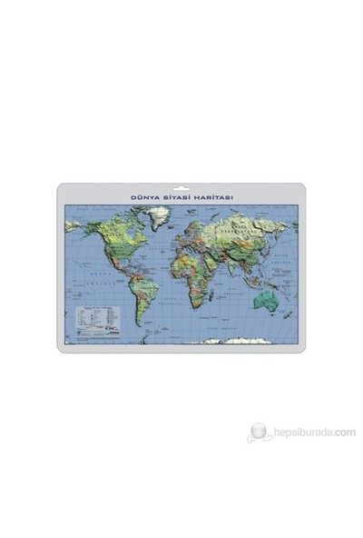 35X50 Dünya Siyasi Haritası