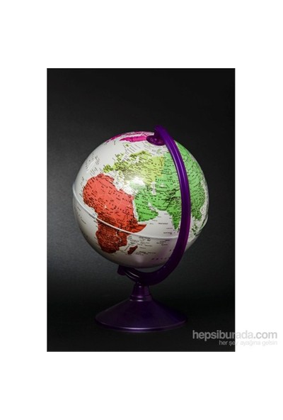 Gürbüz Dünya Küresi 26 cm (7 Renk)