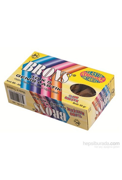 Brons Br-630 Lastik 10x5 Geniş 50 gr