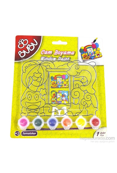 Bu-Bu Cam Boyama Çerçeve Dikdörtgen Bubu00126