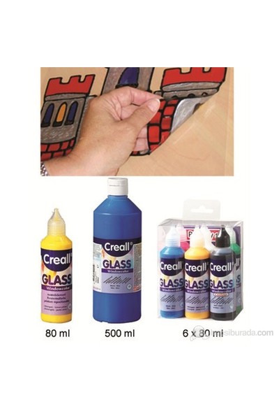 Creall Glass 80 ml 6'lı Set Creall Glass 80 ml 6'lı Set