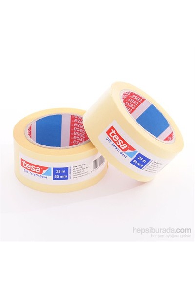 Tesa Filmik Çift Taraflı Bant Şeffaf   25m 50mm
