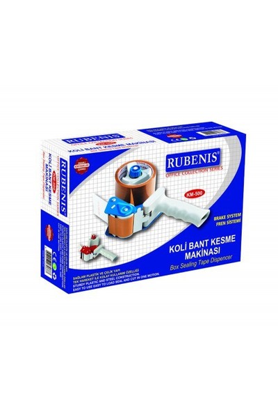 Rubenis Koli Bant Kesme Makinası Lüx Km-500