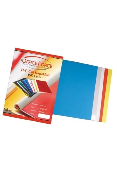 Office Force A4 Şeffaf Cilt Kapağı/İthal 100'lü