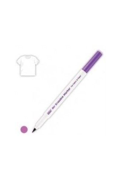 Marvy Desen Ve Şablon Kumaş Kalemi Mor ( Hava İle Silinebilir )