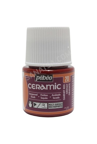 Pebeo Ceramic Seramik Boyası 20 Garnet Red Pebeo Ceramic Seramik Boyası 20 Garnet Red