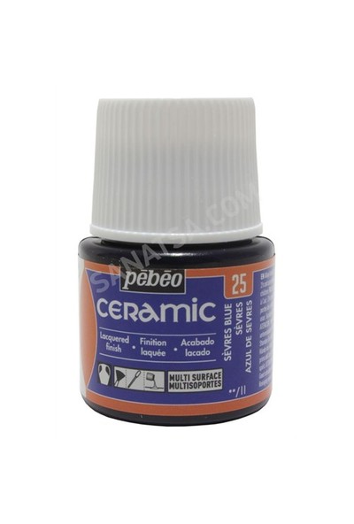 Pebeo Ceramic Seramik Boyası 25 Serves Blue Pebeo Ceramic Seramik Boyası 25 Serves Blue