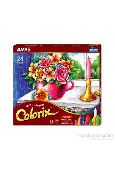 Amos Colorix 24 Renk Çok Amaçlı Boya Crx5p24 Amos Colorix 24 Renk Çok Amaçlı Boya Crx5p24