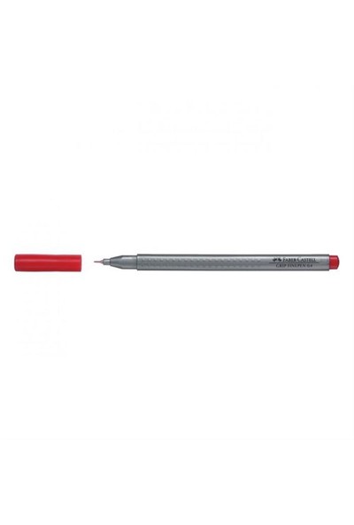 Faber-Castell Grip Finepen 0,4 Mm Kırmızı Faber-Castell Grip Finepen 0,4 Mm Kırmızı