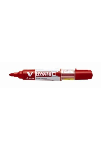 Pilot V-Board Master Yuvarlak Uç Yazı Tahtası Kalemi Kırmızı Pilot V-Board Master Yuvarlak Uç Yazı Tahtası Kalemi Kırmızı