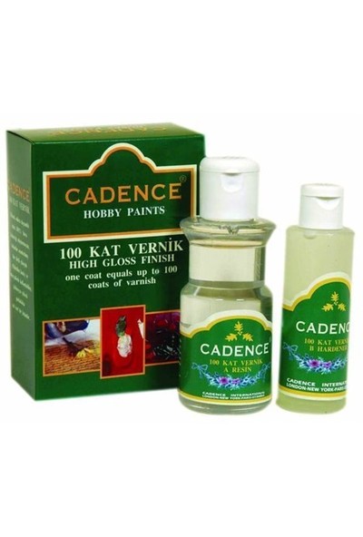 Cadence 100 Kat Vernik 120 Ml+70 Ml Takım