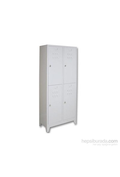 Jessan Ofis 4'lü Standart Soyunma Dolabı Jessan Ofis 4'lü Standart Soyunma Dolabı